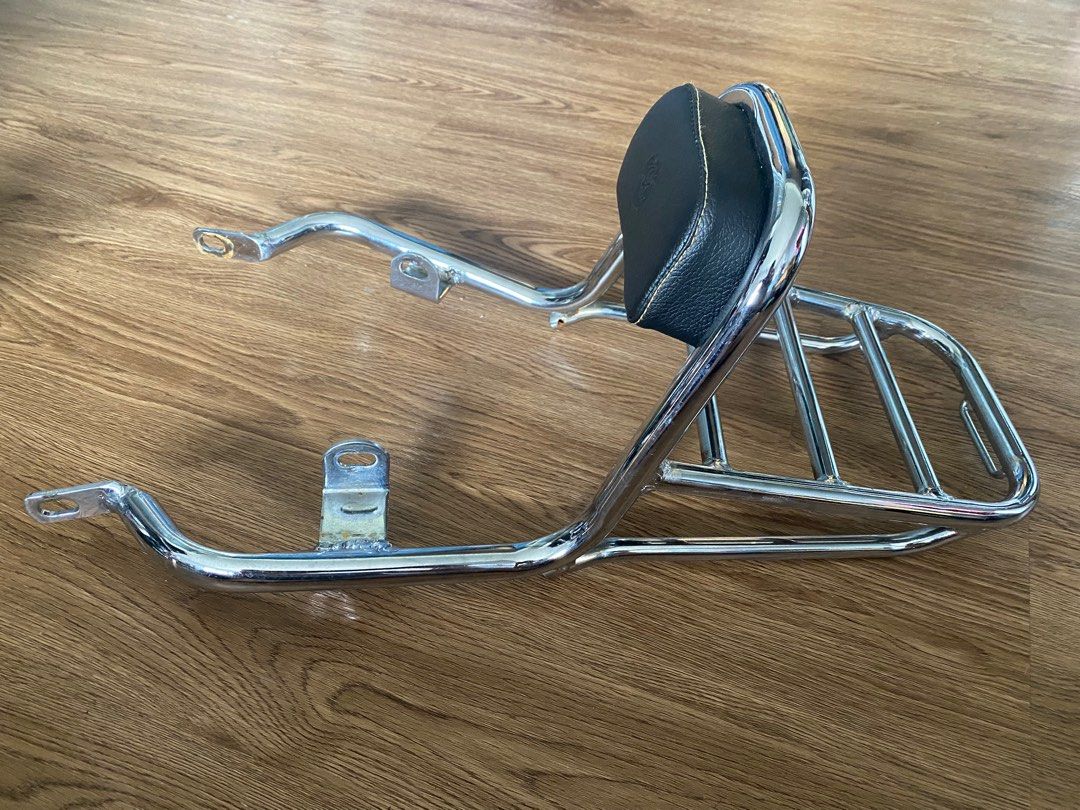 Motorcycle Rear rack with back rest for Honda highness/cb 350 ...