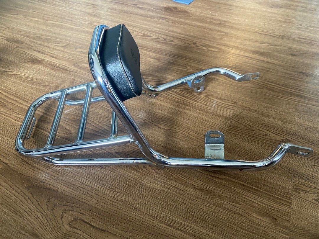Motorcycle Rear rack with back rest for Honda highness/cb 350 ...