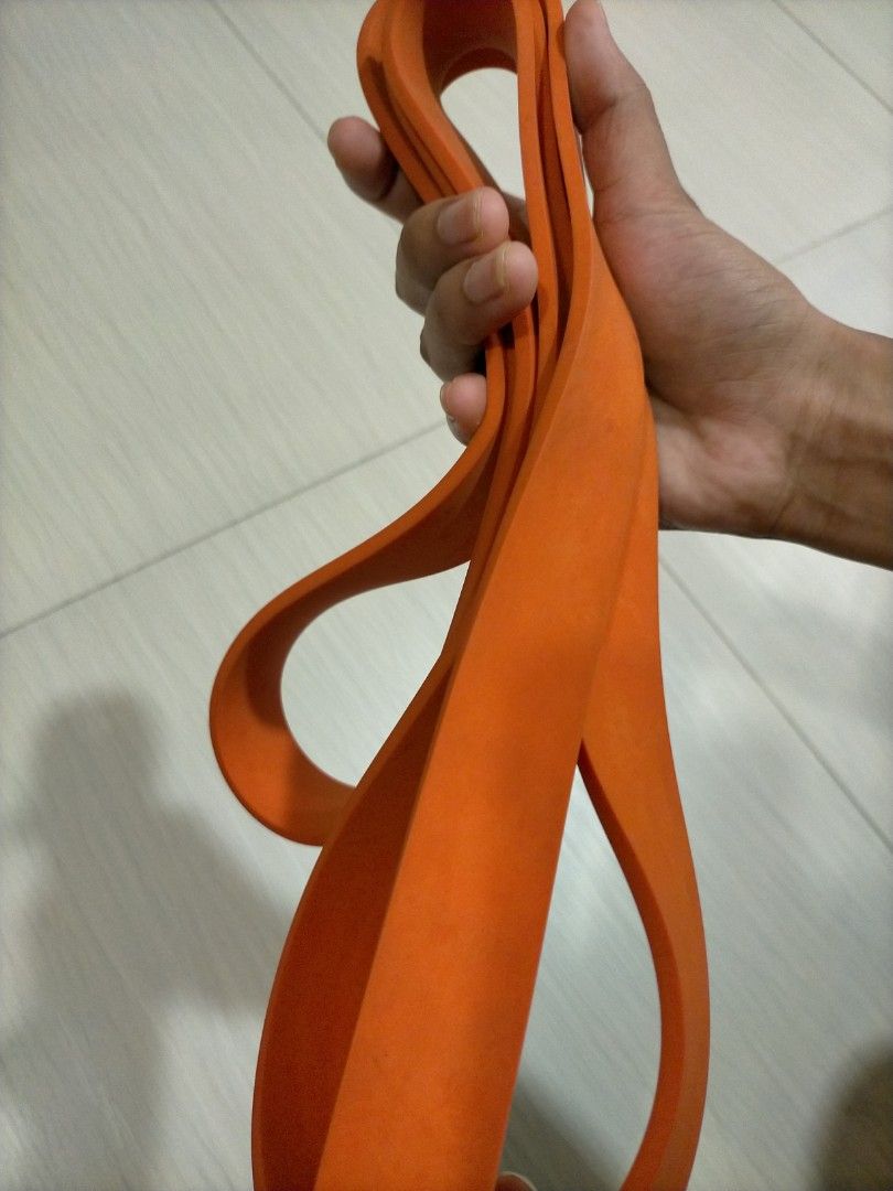 Resistance band Decathalon in Orange, Sports Equipment, Exercise ...