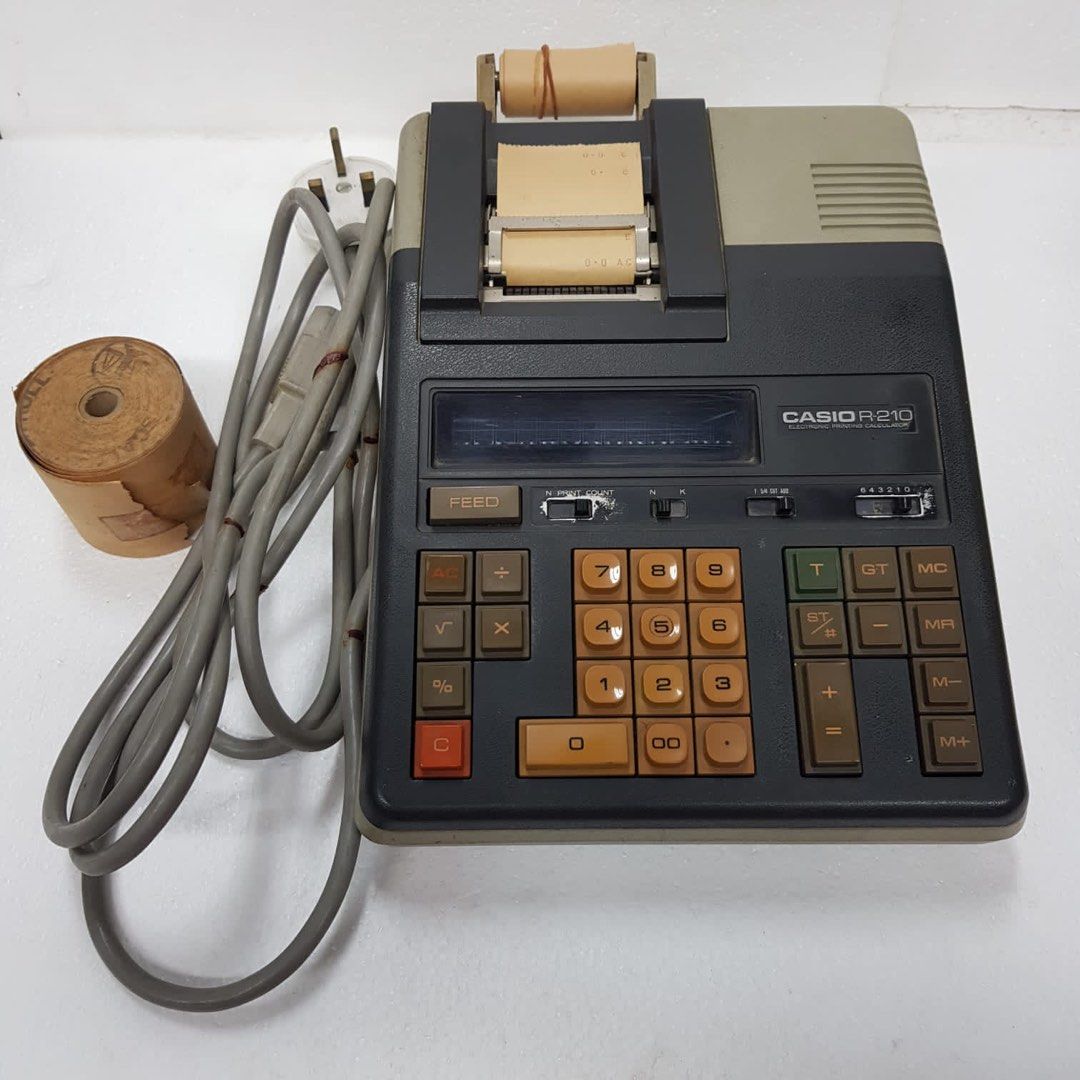 Retro adding machine by Casio Japan, Hobbies & Toys, Memorabilia ...