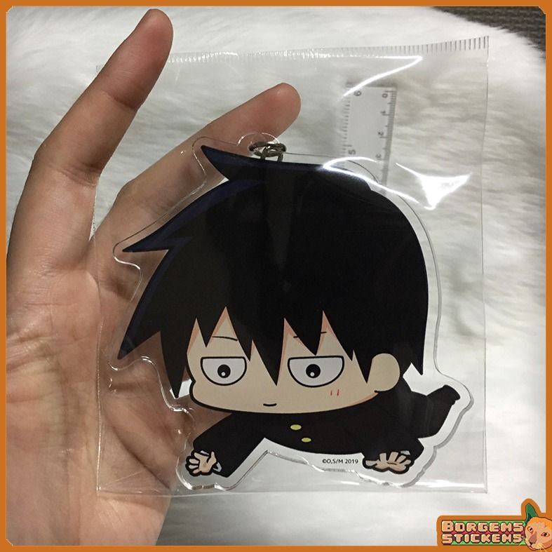 Ritsu Kageyama - Mob Psycho 100 - Big Key Ring / Keyholder - Deformed ...