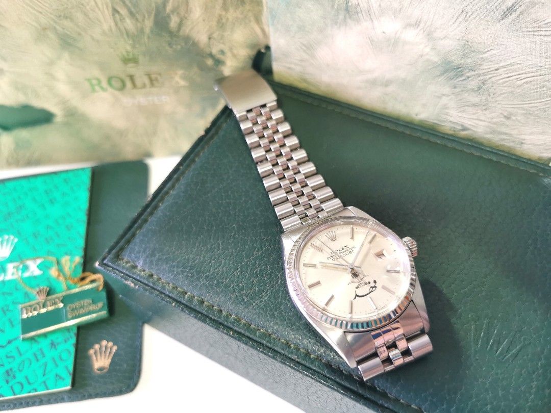Rolex DateJust 16014 Saudi Arabia Dial King Fahad, Luxury, Watches on ...