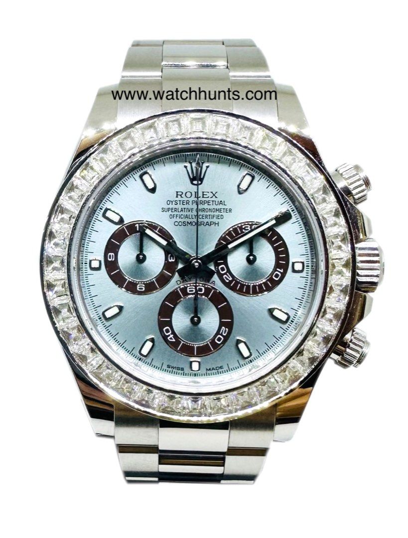 Rolex Daytona Platinum 116576TBR, Luxury, Watches on Carousell