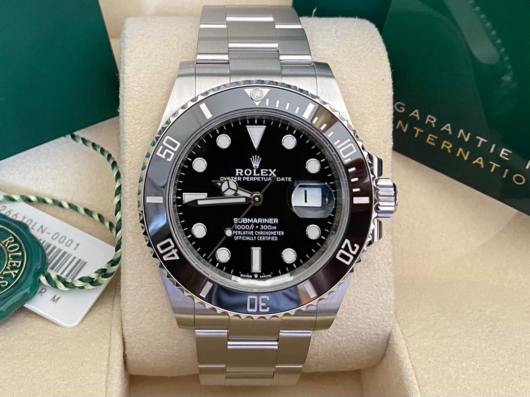 Rolex Submariner Date 126610LN, Luxury, Watches on Carousell