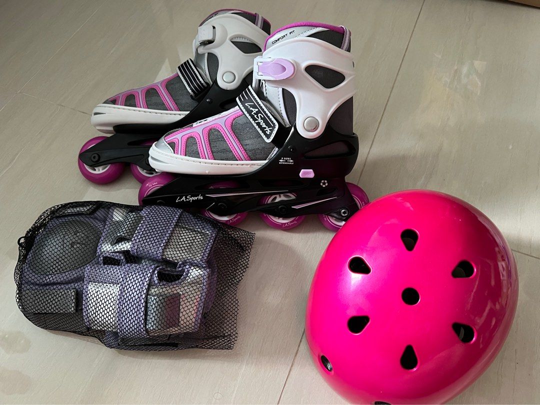 Rollerblade, guards, helmet for kids, Sports Equipment, Sports & Games ...