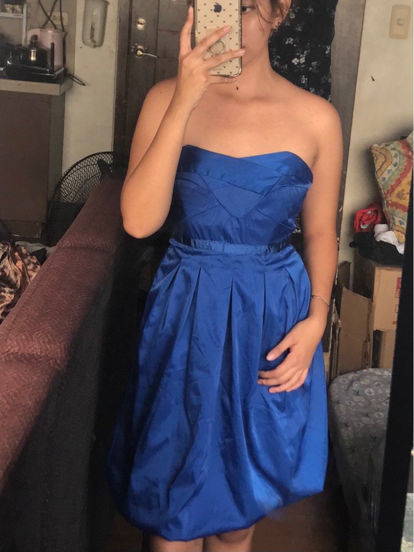 Royal Blue Cocktail Dress Womens Fashion Dresses And Sets Evening Dresses And Gowns On Carousell
