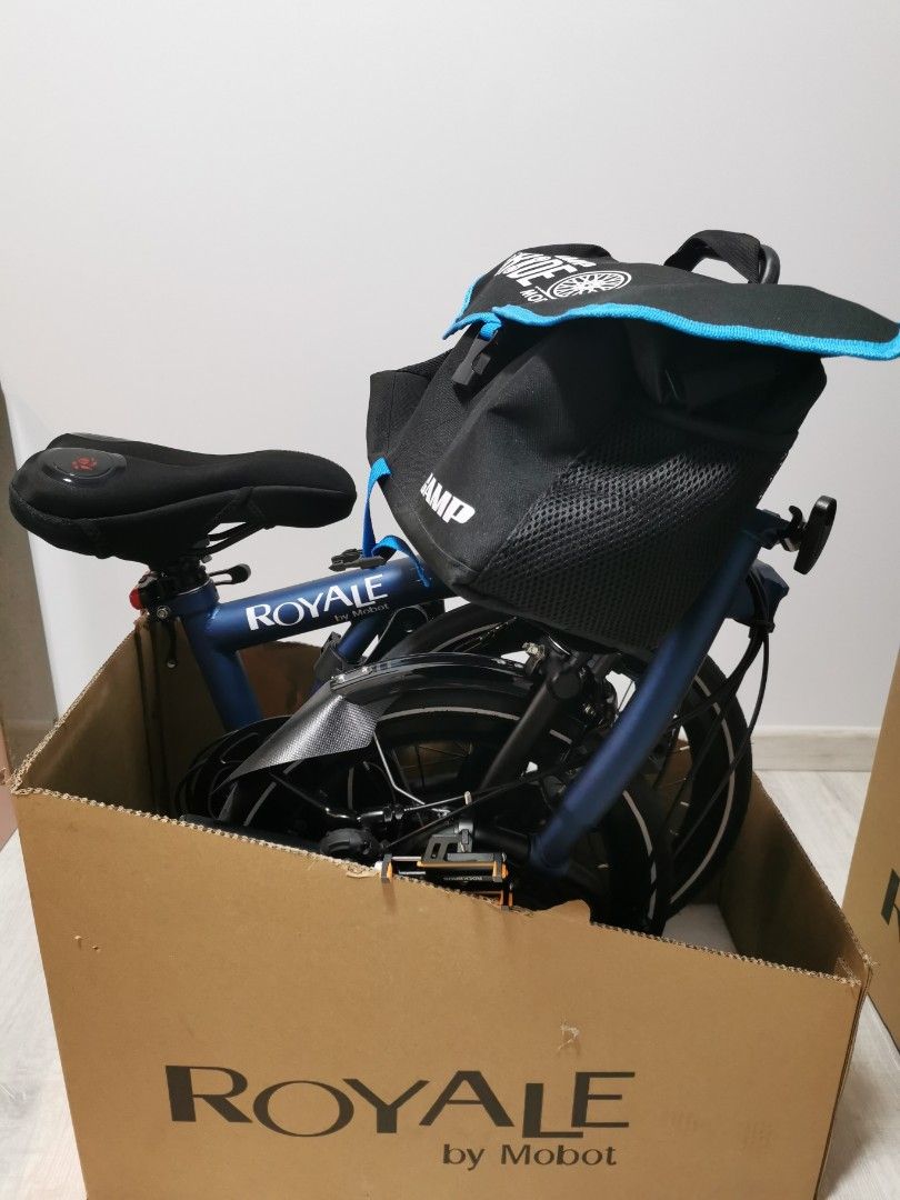 *ALMOST NEW* *COUPLE BIKES* ROYALE GT M9 Foldable Bicycle (M Bar) - 9 ...