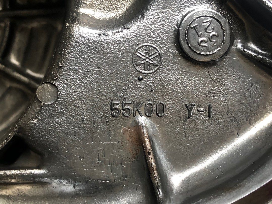 RXZ Yamaha 55K Japan Y-1 Engine Casing Complete With 2T Cover ...