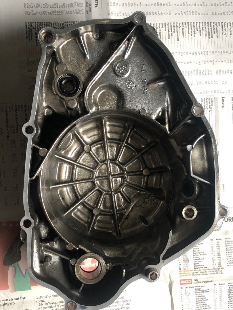 RXZ Yamaha 55K Japan Y-1 Engine Casing Complete With 2T Cover ...