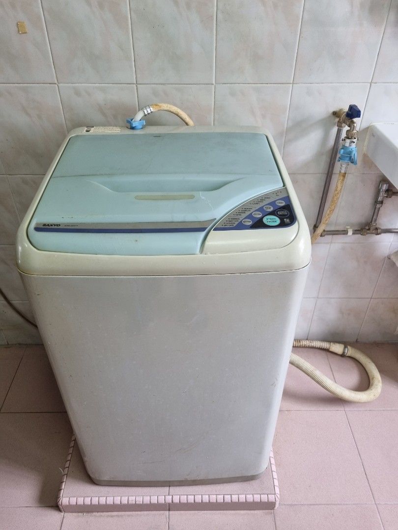 Sanyo Top Load Washing Machine, TV & Home Appliances, Washing Machines ...