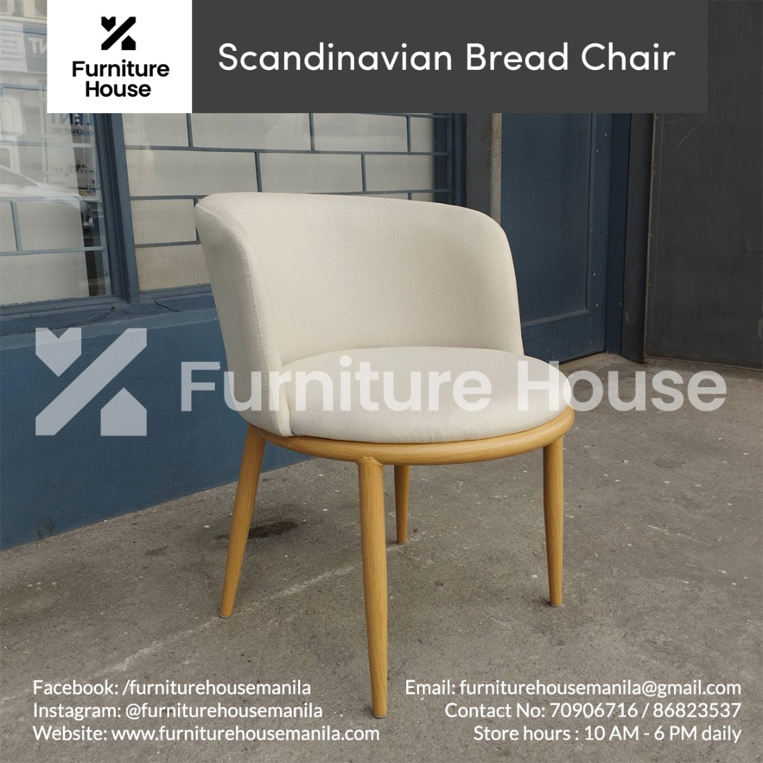 Scandinavian Bread Chair, Furniture & Home Living, Furniture, Chairs on ...
