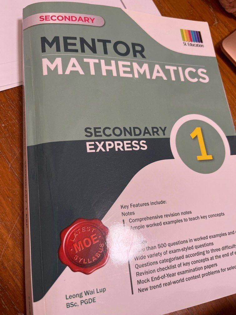 secondary 1 mathematics express assessment book latest syllabus ...