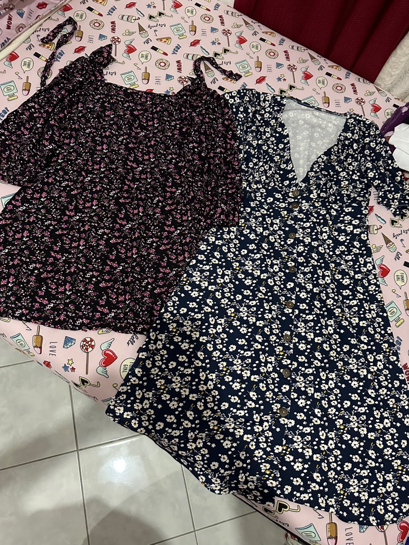 Set of dress: mid & long, Women's Fashion, Dresses & Sets, Dresses on ...