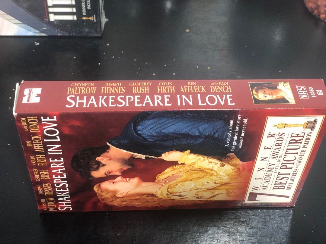Shakespeare in Love VHS, Hobbies & Toys, Memorabilia & Collectibles ...
