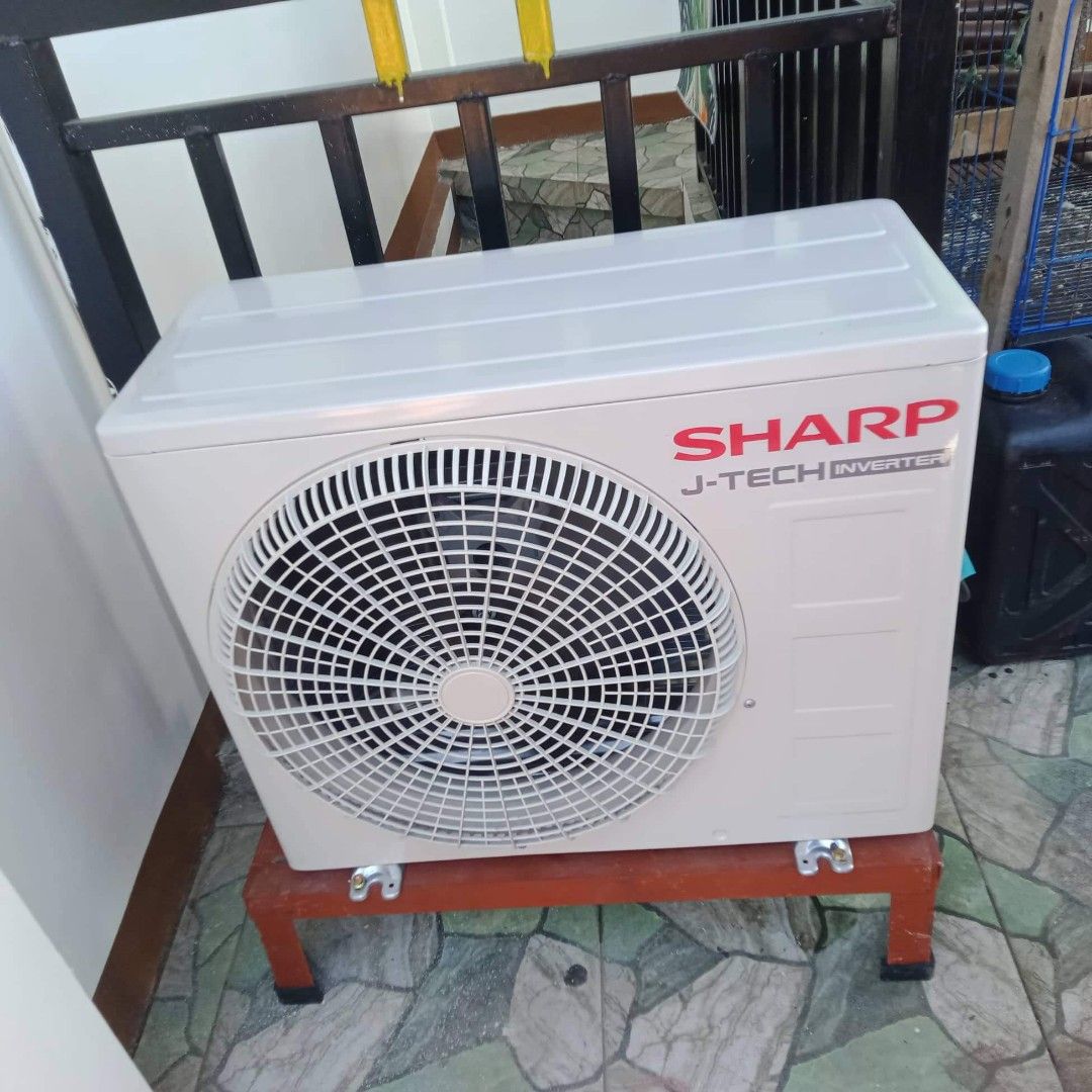 SHARP JTECH INVERTER WITH FREE INSTALLATION !!, TV & Home Appliances, Air Conditioning and ...