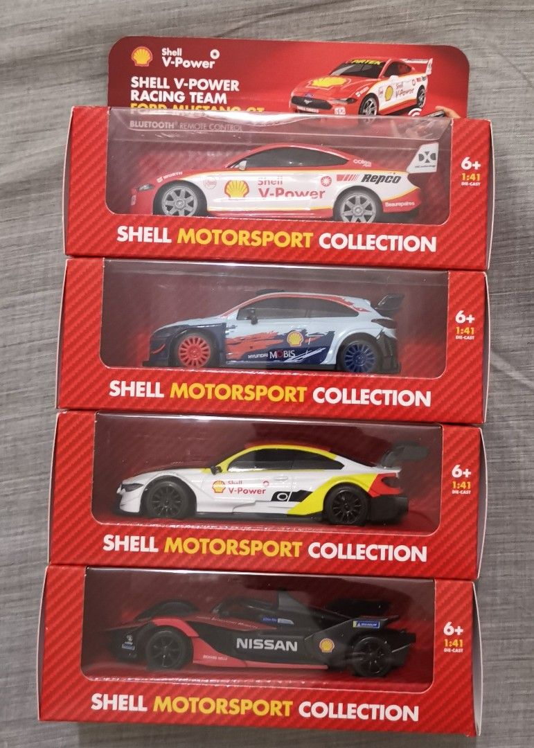 (Set of 4) SHELL Motorsport Collection 2022, Hobbies & Toys, Toys ...