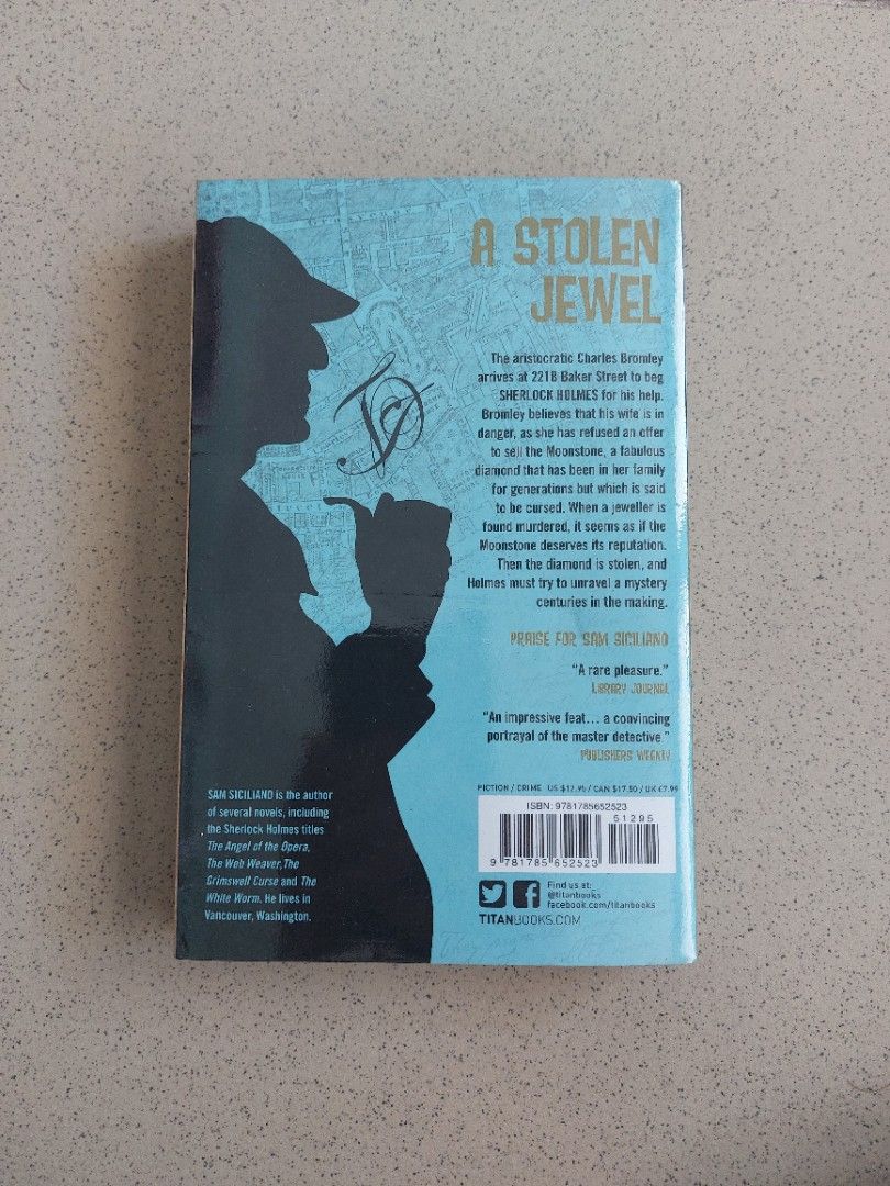 Sherlock Holmes: The Moonstone's Curse, Hobbies & Toys, Books ...