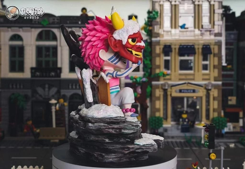 Show Hand Studio - SD Demon Slayer Series - Akaza, Hobbies & Toys, Toys ...