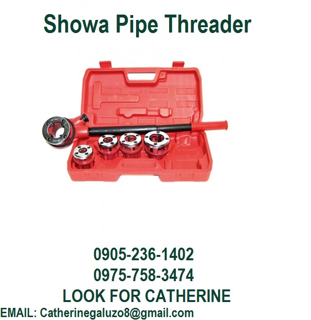 Showa Pipe Threader, Commercial & Industrial, Construction Tools & Equipment on Carousell
