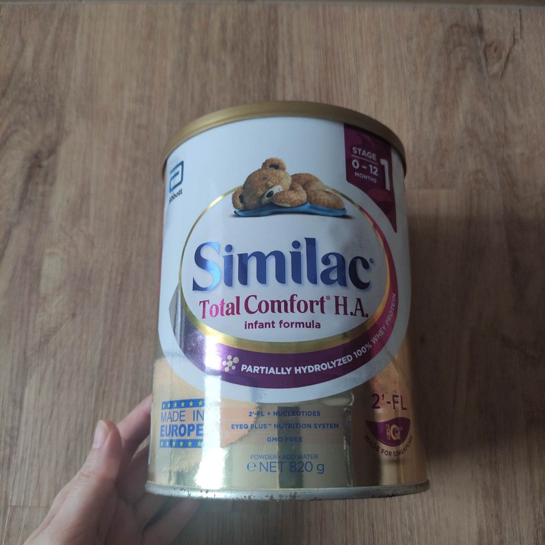 Similac Total Comfort HA Infant Formula Stage 1 820g (0-12M), Babies ...