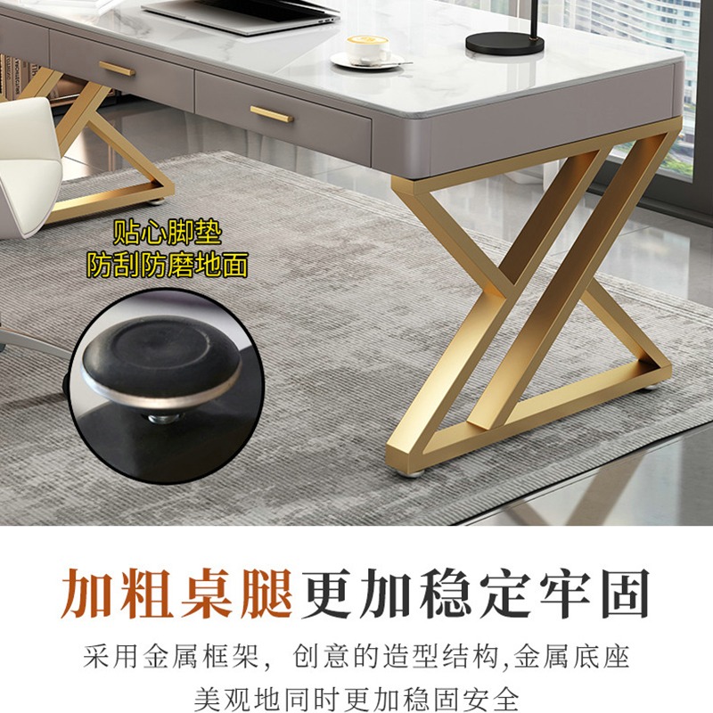 Sintered stone TOP Study Table Learning desk, Office desk, high quality ...