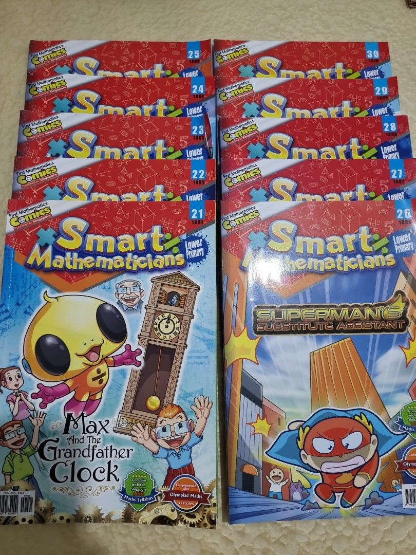 Smart Mathematicians Lower Primary Issue 21 to 30, Hobbies & Toys ...