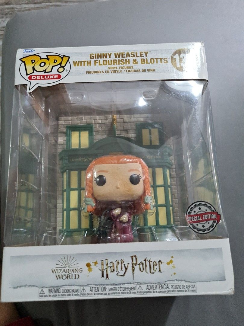 Special Edition Ginny Weasley W/ Flourish & Blotts Vinyl Figures ...