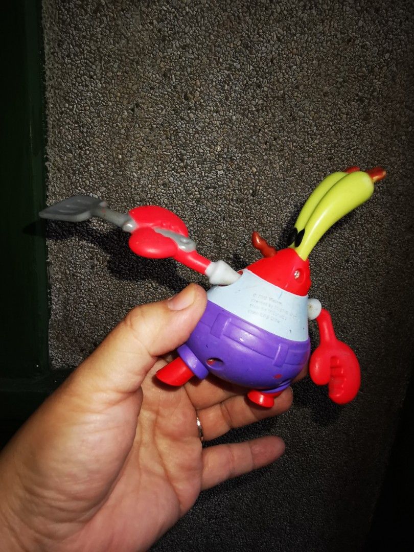 Spongebob crab toy, Hobbies & Toys, Toys & Games on Carousell