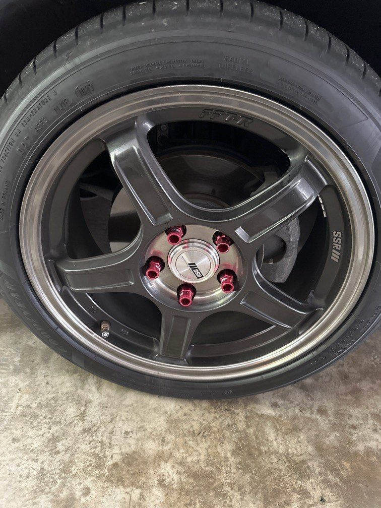 SSR 17 inch GTX03, Car Accessories, Tyres & Rims on Carousell