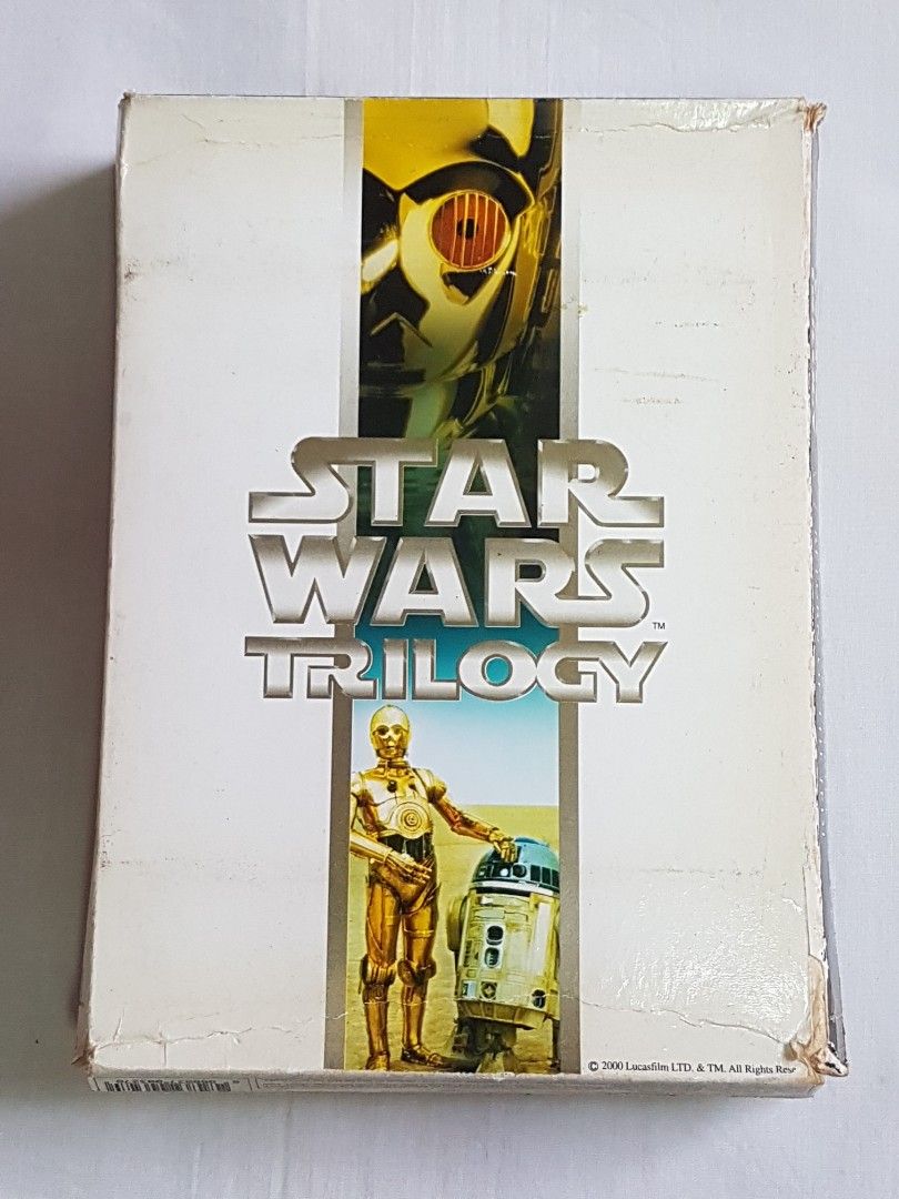 Star Wars Trilogy Video CD Box Set, Hobbies & Toys, Music & Media, CDs ...