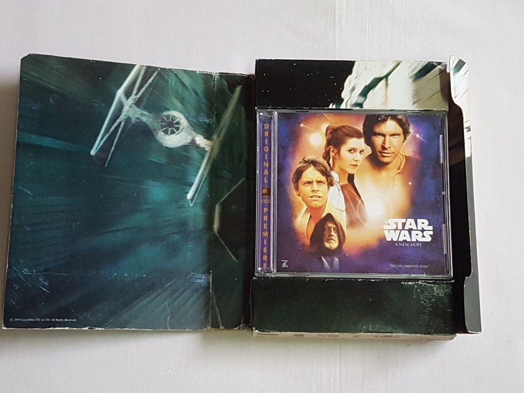 Star Wars Trilogy Video CD Box Set, Hobbies & Toys, Music & Media, CDs ...