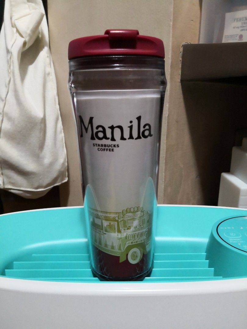 Starbucks Manila Icon Tumbler, Furniture & Home Living, Kitchenware ...