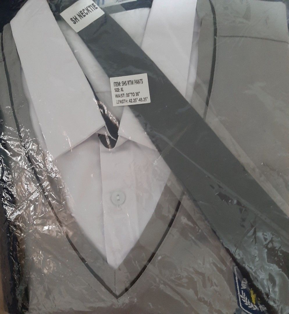 Sti Senior High Uniform 1brandnew +1 used, Men's Fashion, Tops & Sets ...