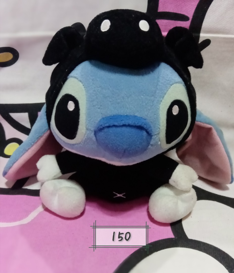 STITCH IN BLACK PIG COSTUME, Hobbies & Toys, Toys & Games on Carousell