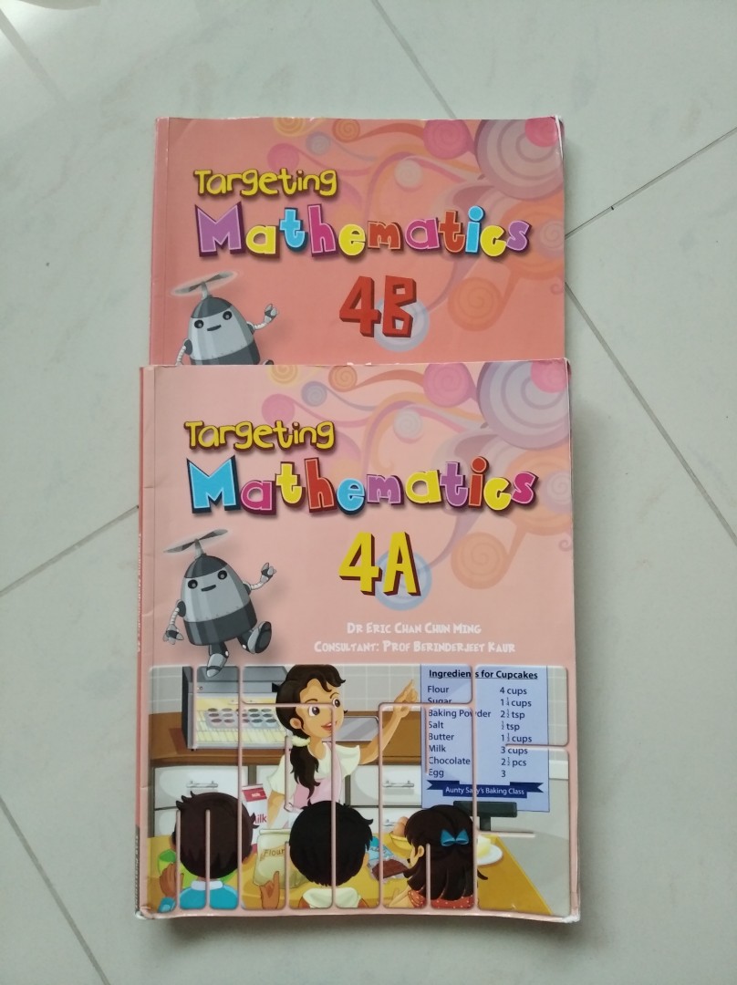 Targeting Math 4A&4B, Hobbies & Toys, Books & Magazines, Textbooks on ...