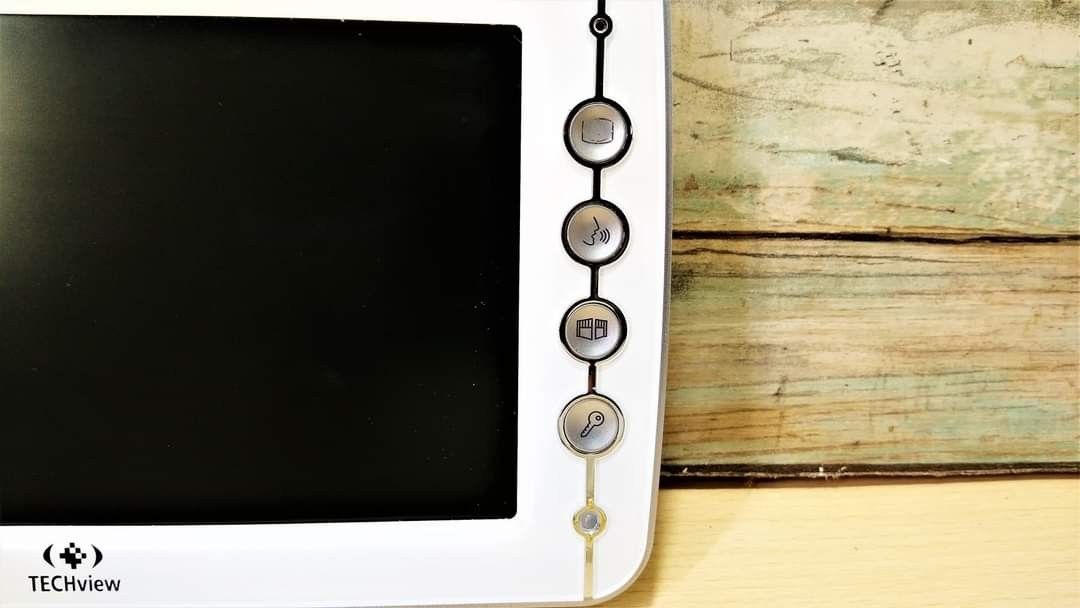 TECHVIEW 7" LCD Video Doorphone Doorbell with Camera, Furniture & Home ...