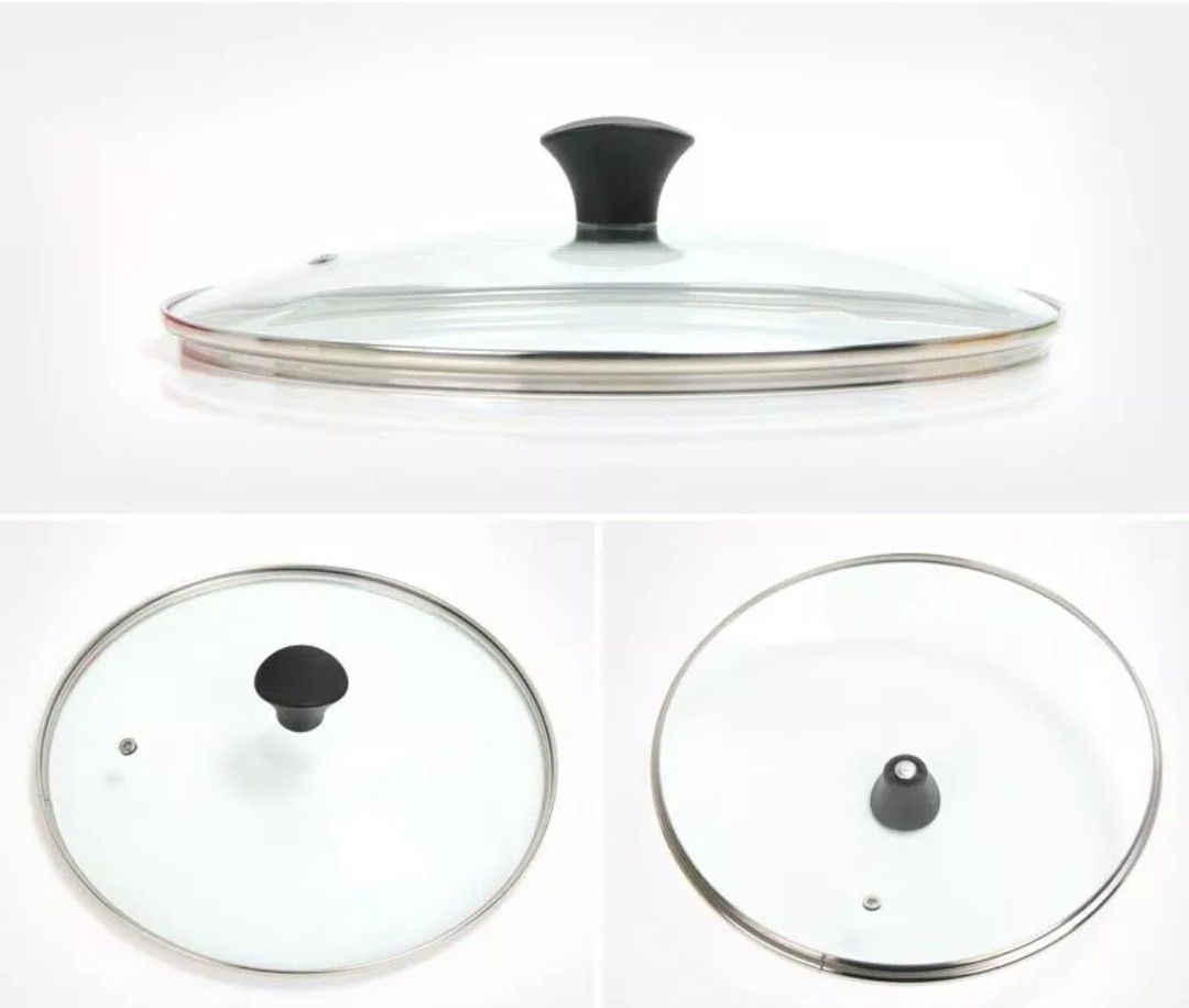 Tempered Pan Glass Lid 26cm, Furniture & Home Living, Kitchenware ...
