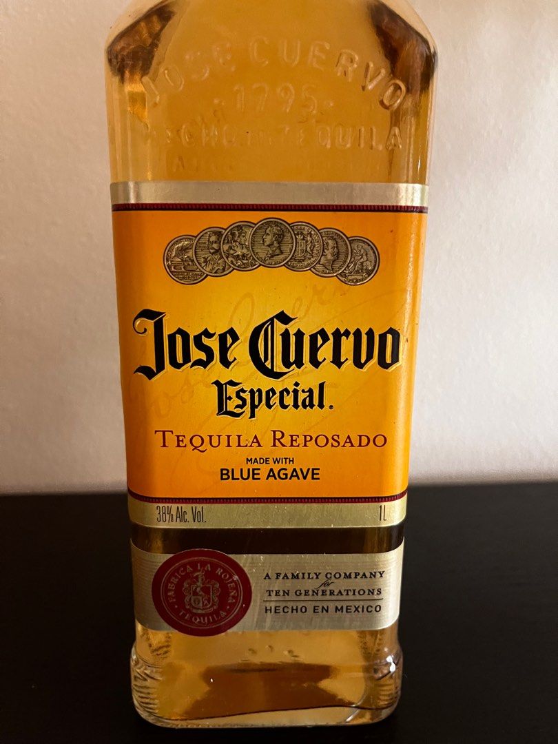 Tequila l (1 litre) Jose Cuervo Especia, Food & Drinks, Alcoholic ...