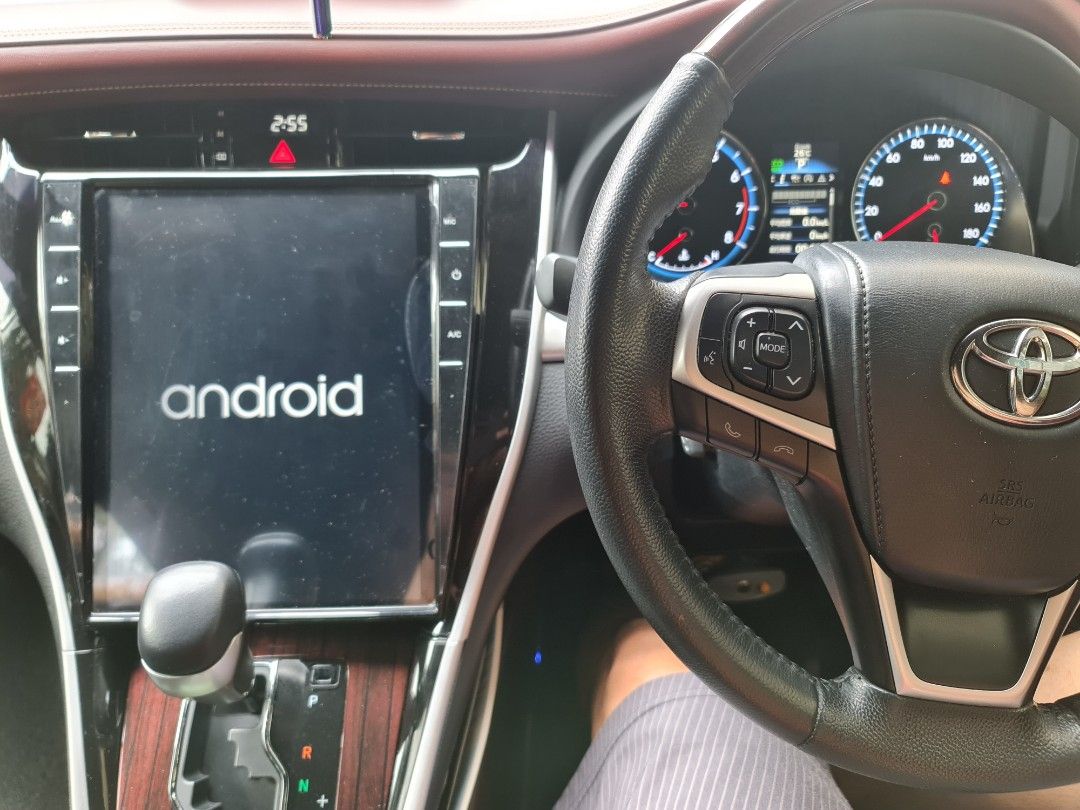 Tesla Style Andriod Head Unit HU for Toyota Harrier, Car Accessories ...