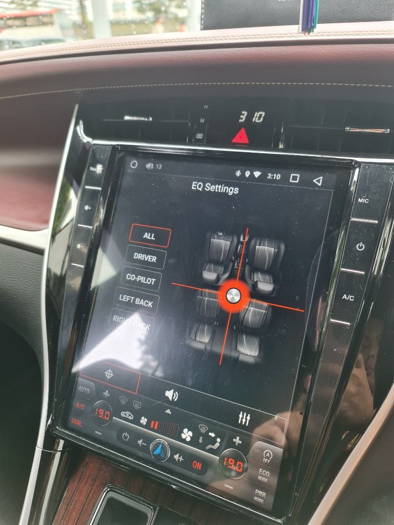 Tesla Style Andriod Head Unit HU for Toyota Harrier, Car Accessories ...