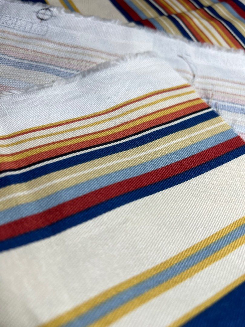 Textile #18: sofa Fabric retaso Claire stripe, Furniture & Home Living ...