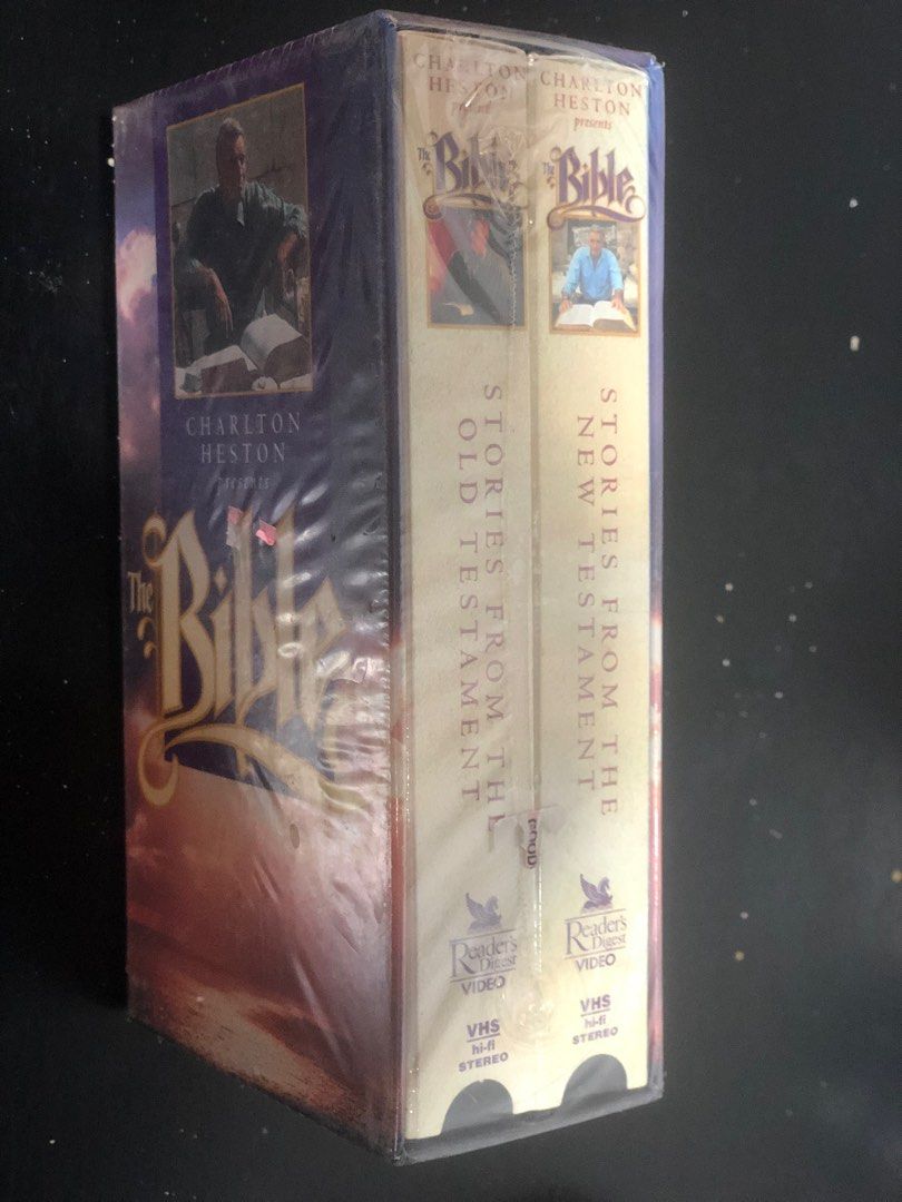 The Bible VHS 2 Tapes, Hobbies & Toys, Memorabilia & Collectibles ...