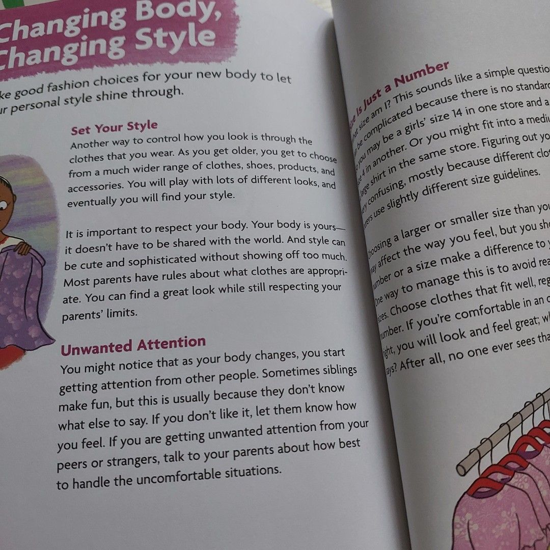 The Body Book for Girls 1 and 2, Hobbies & Toys, Books & Magazines ...