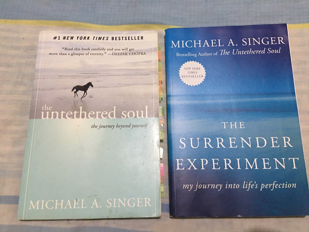 The Untethered Soul & The Surrender Experiment by Michael Singer Bundle ...