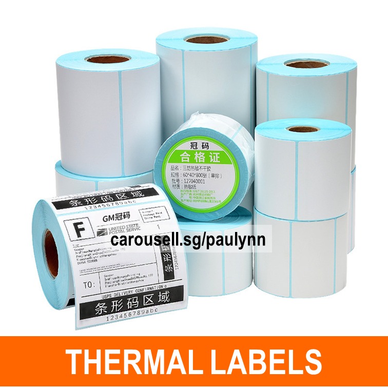 Thermal Printer 100 X 150mm Labels Waybill Stickers Thermal Address ...