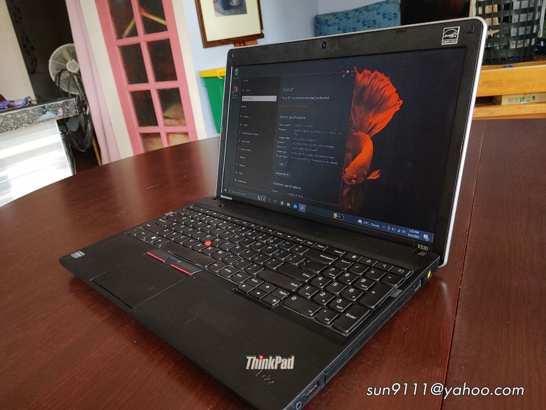 Thinkpad Core i5 with Dual Graphics and SSD drive fast performance ...