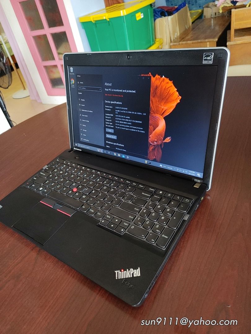 Thinkpad Core i5 with Dual Graphics and SSD drive fast performance ...
