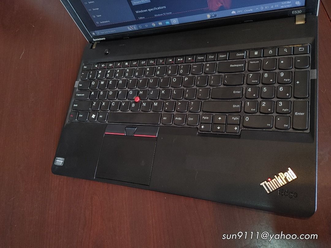 Thinkpad Core i5 with Dual Graphics and SSD drive fast performance ...