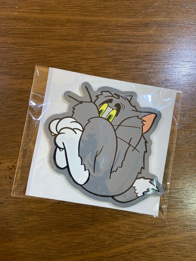Tom and Jerry sticker and coaster, Hobbies & Toys, Memorabilia ...