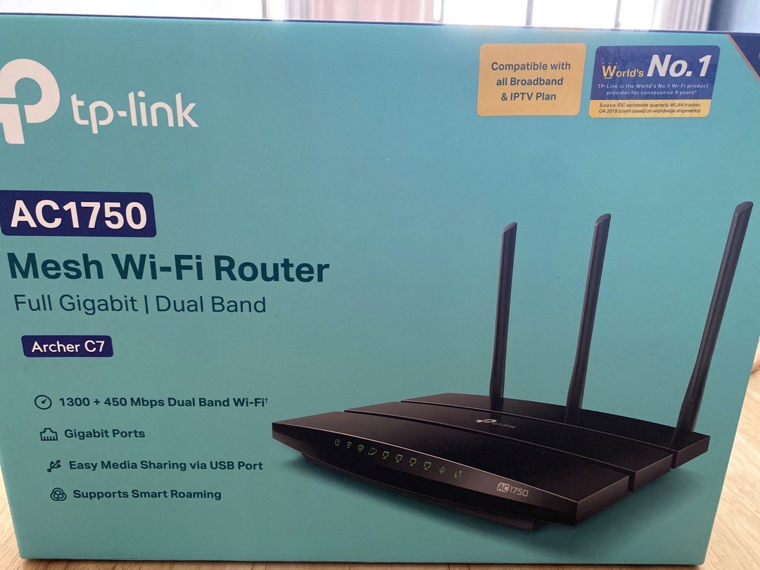 TP-link AC1750 Mesh Wi-Fi Router, Computers & Tech, Parts & Accessories ...